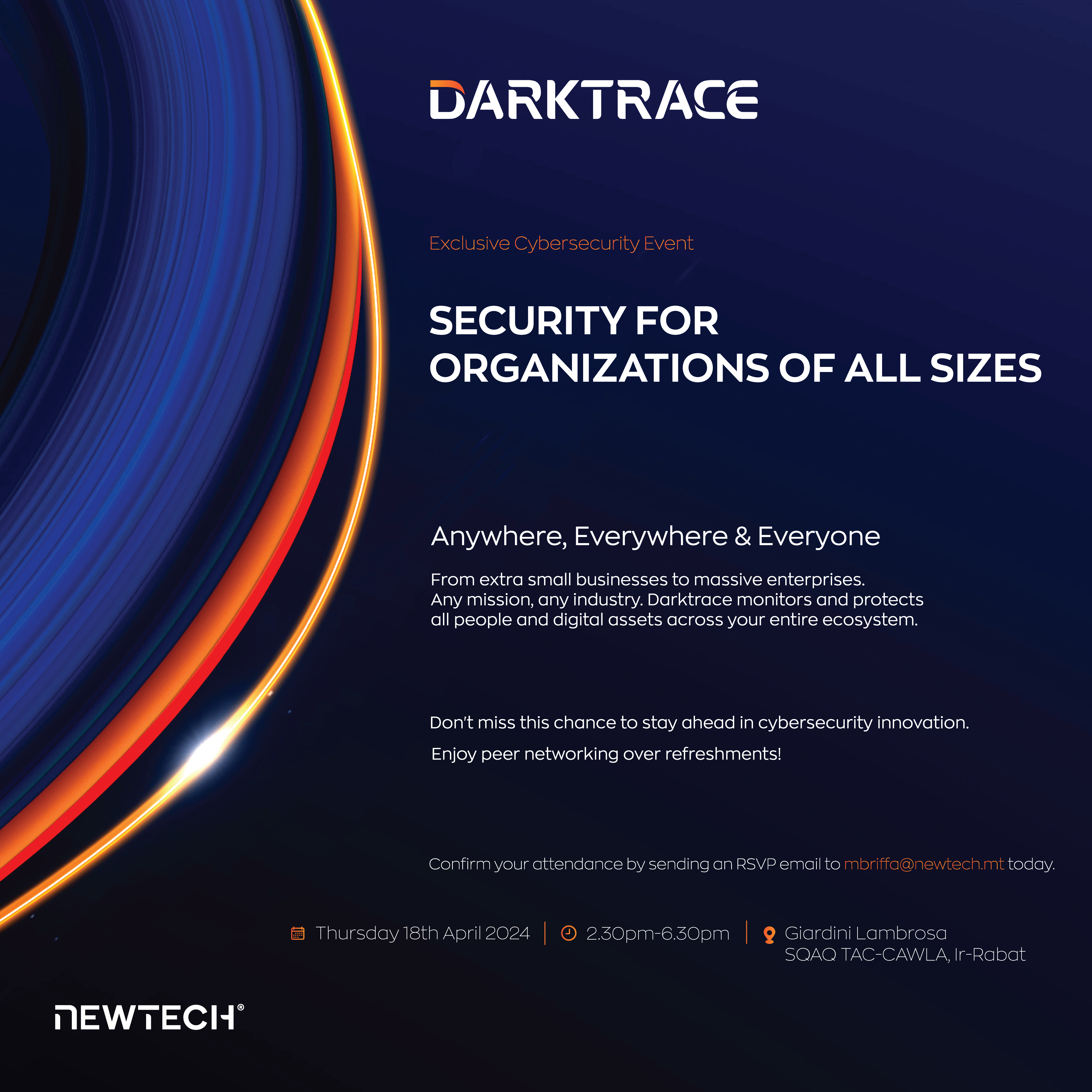 Darktrace Event: Cybersecurity Shows How to Stay Ahead of Threats - Newtech